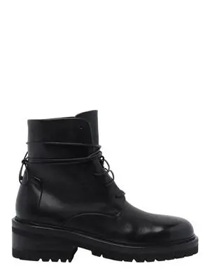 Marsèll Calzone Lace-up Ankle Boots - Black