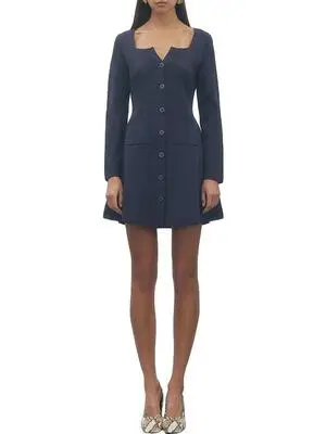 MAUDE CLUB MAUDE CLUB Zenith Long Sleeve Minidress