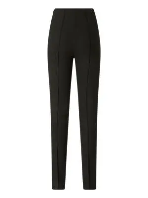Pinko Seam-detail Slim-fit Trousers - Black