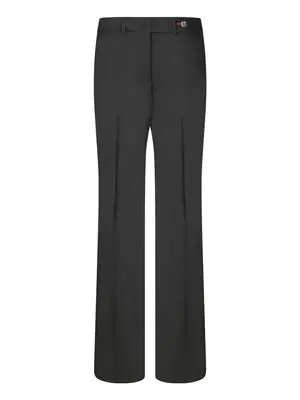 Paul Smith Tailored Wide-leg Pants - Black