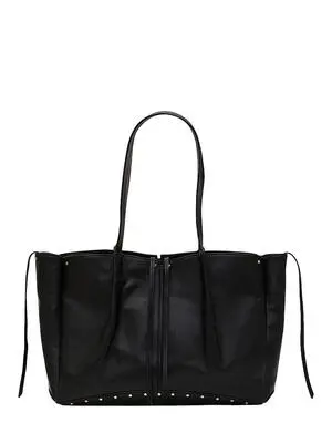 HAMMITT LOS ANGELES Meryl Leather Carryall Tote - Black
