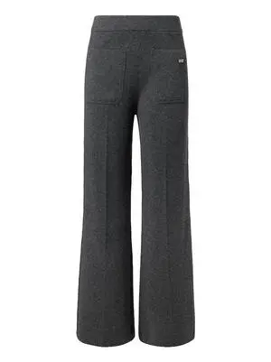Victoria Beckham Wool And Cashmere Sweatpants - Grey