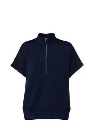 Varley Ritchie Half Zip Sweatshirt - Blue