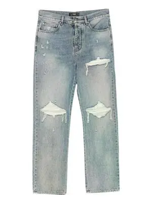 Amiri AMIRI Logo-Patch Jeans Blue