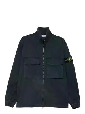 STONE ISLAND Stone Island Logo Patch Jacket