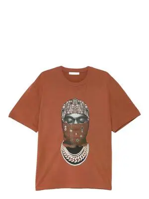 IH NOM UH NIT Graphic-print T-shirt - Orange