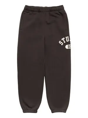 StÜssy Varsity Fleece Sweatpants - Black