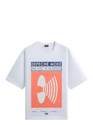 Kith Records For Depeche Mode Masses Tour Alex Tee - White