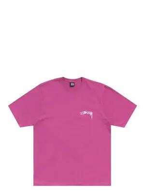 StÜssy Stack Pigment Dyed T-shirt - Red