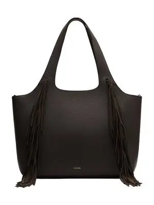 CUYANA Cuyana System Tote 13-inch Anniversary Collection Bag With Fringe