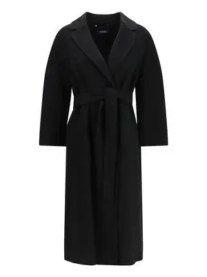 'S MAXMARA S Max Mara Esturia Virgin Wool Coat - Black