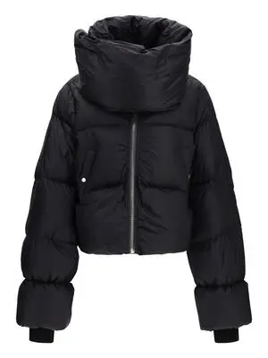 Rick Owens Rick Owens Padded Funnel Neck Jacket Black