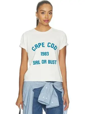 DEPARTURE Cape Cod 1983 Boxy Tee - White