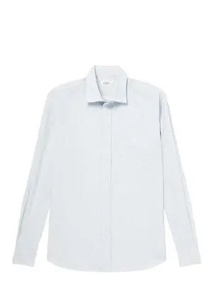 Hartford Paul Cotton-poplin Shirt - Blue