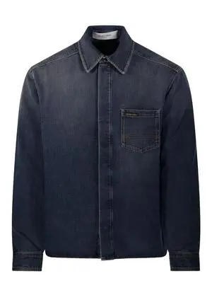 GOLDEN GOOSE Denim Cotton Shirt - Blue