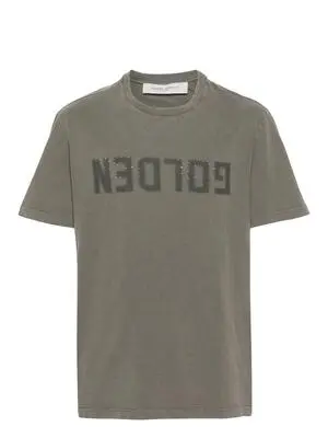GOLDEN GOOSE Golden Cotton T-shirt - Green