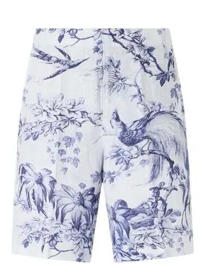 ORLEBAR BROWN Orlebar Brown Laurent Straight-Leg Linen Shorts