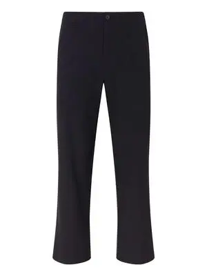 THE ROW Ramil Straight-leg Wool Trousers - Black