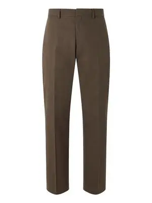 Paul Smith Straight-leg Cotton-twill Chinos - Brown