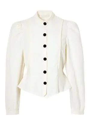 DESTREE DESTREE "Luchita" Cotton-Poplin Blouse