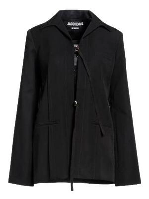 Jacquemus A Belted Suit Jacket - Black