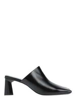 Balenciaga Square-toe High-heel Sandals - Black