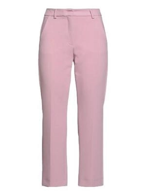 Max Mara Straight-leg Cropped Crepe Trousers - Pink