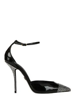 DOLCE & GABBANA Dolce & Gabbana Embellished Leather Pumps