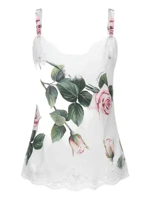 DOLCE & GABBANA Dolce & Gabbana Printed Sleeveless Top