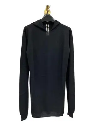 Rick Owens Hooded Sweater - Black