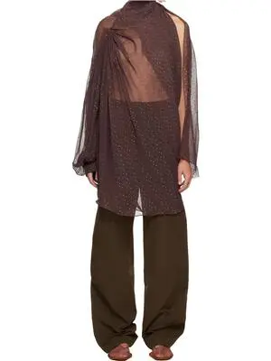 KIKO KOSTADINOV KIKO KOSTADINOV Embroidered Polka-Dot Dress