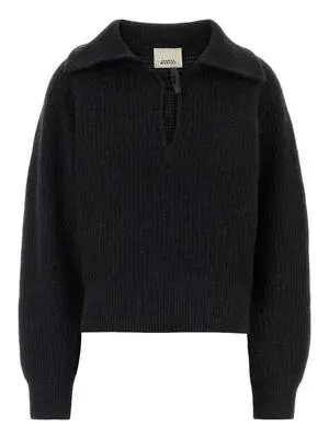 ISABEL MARANT ÉTOILE Isabel Marant Long-Sleeved Sweater With Fold-Over Collar