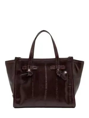 GIANNI CHIARINI Miss Marcella Top Handle Bag - Antique Ruby