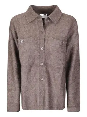 P.A.R.O.S.H P.A.R.O.S.H. Buttoned Shirt Cardigan