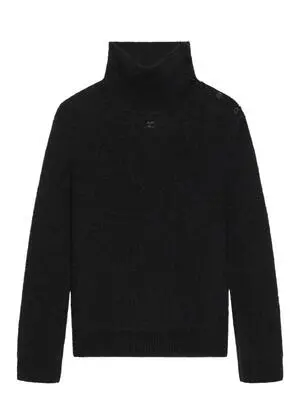 COURREGES Courreges Long-Sleeved High-Neck Sweater