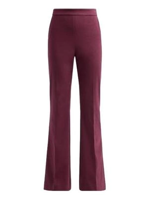 Simkhai High-waisted Flare Trousers - Red