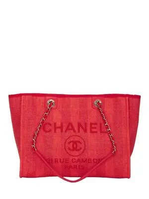 CHANEL Chanel Small Deauville Tote Bag