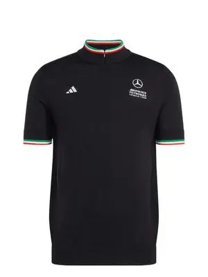 Adidas Mercedes Amg Petronas Formula 1 Team Giro Di Mercedes Merino Top - Black