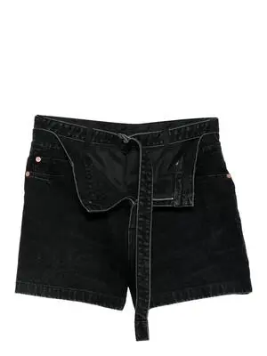 SACAI Sacai Belted Denim Shorts