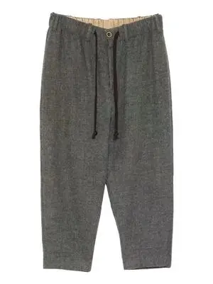 UMA WANG Drawstring Trousers - Grey