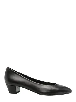 AeydĒ Pointed-toe Leather Pumps - Black