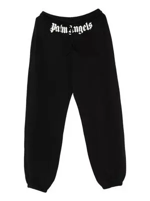 Palm Angels Logo-print Track Pants - Black