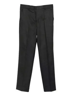 P.a.r.o.s.h Tailored Trousers With Pressed Crease - Grey