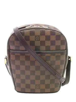 LOUIS VUITTON Damier Ebene Pm Ipanema Crossbody Bag - Brown