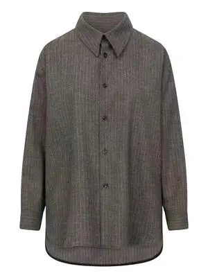 ROSSI Siyan Pinstripe-pattern Shirt