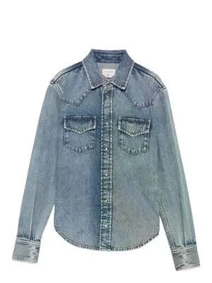 Jacob Cohen Western-style Denim Shirt - Blue