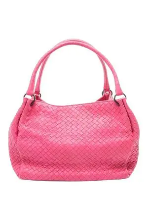 Bottega Veneta Bottega Veneta 2000s Intrecciato Tote Bag Pink