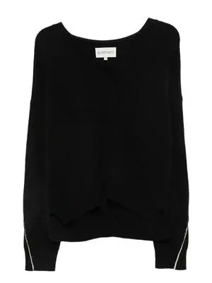 ERIC BOMPARD BOMPARD V-Neck Cashmere Sweater With Side Slits