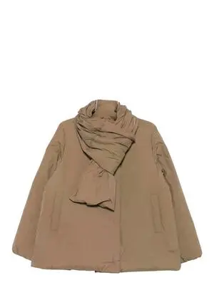 I BLUES I BLUES Padded Jacket With Detachable Scarf