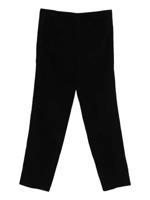 MA+ Cross-embossed Trousers - Black